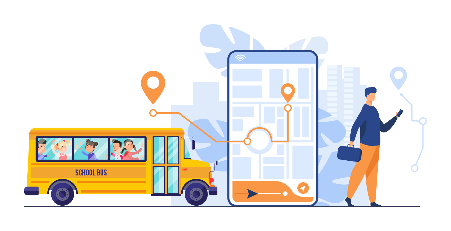 School Bus Tracking System | School Bus Tracking Apps in India